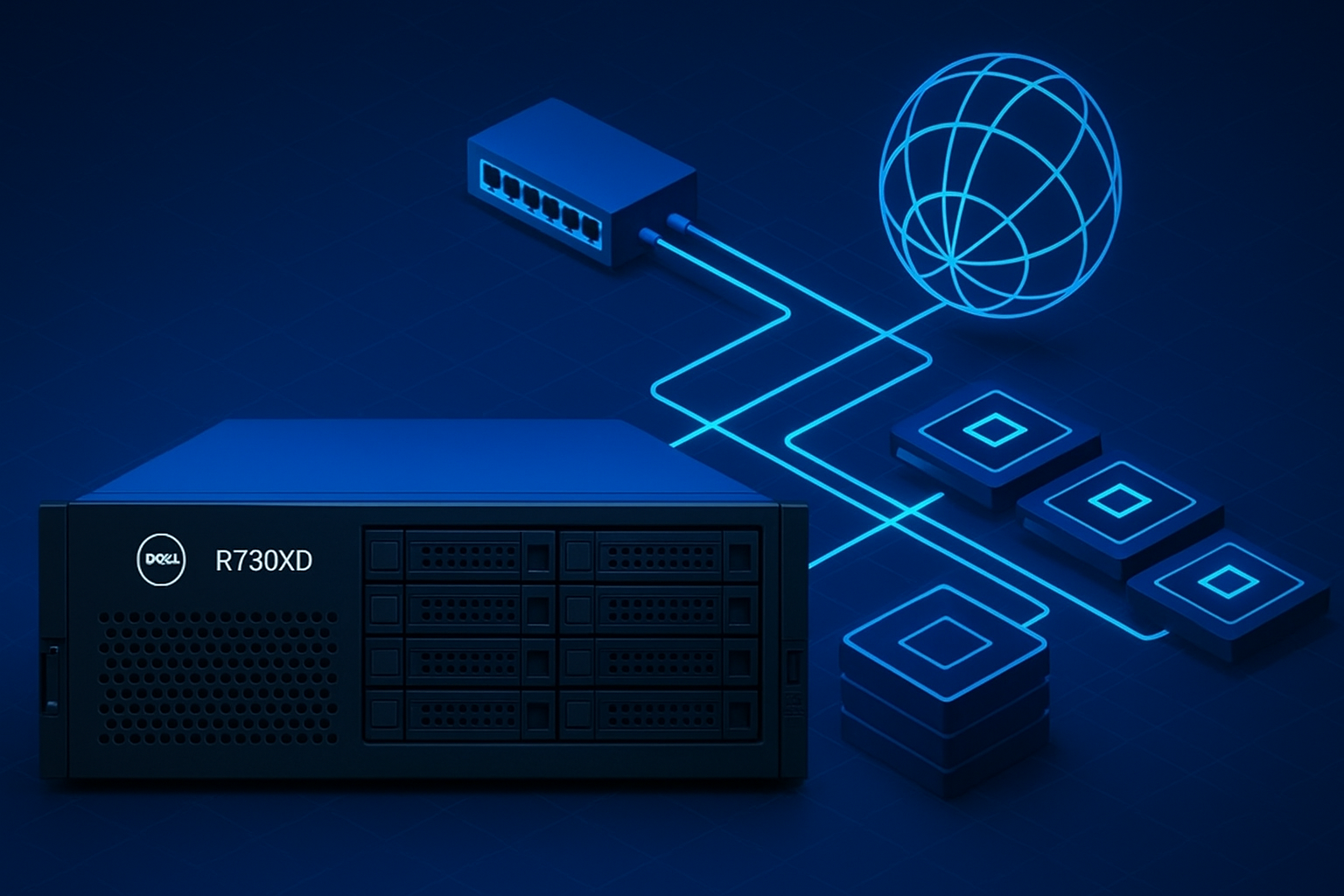 Install TrueNas Scale on Proxmox using HBA PassThrough on R730XD ...